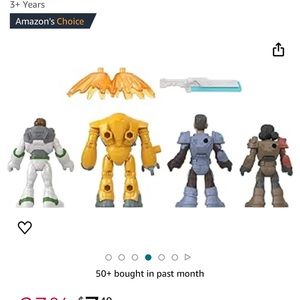 Toys | Disney Pixar Imaginext Figure Set Disney And Pixar Lightyear ...